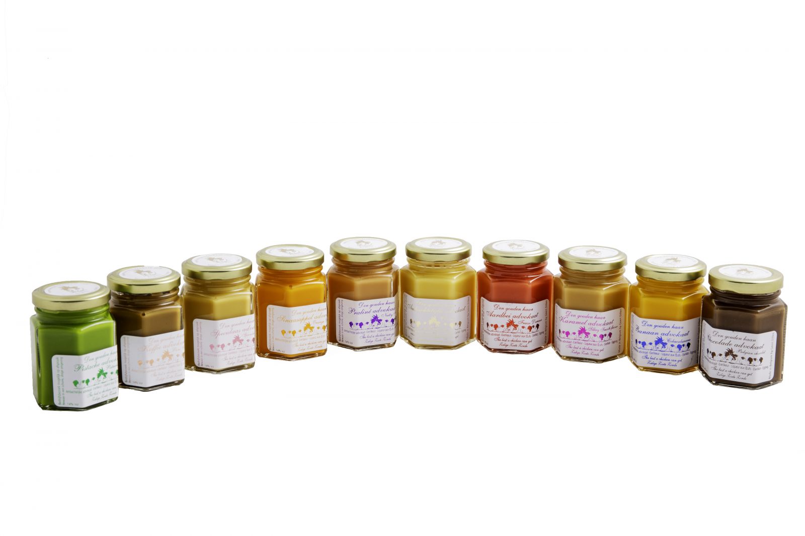 Advokaat - Kwaliteitshoning - Confituren - Likeuren - Kruidenbonbons | Den Gouden Haan